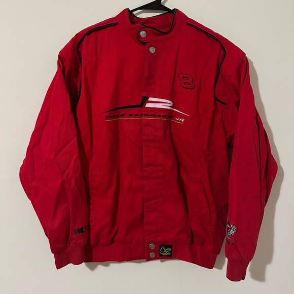 Chase Authentics | Jackets & Coats | Vintage Dale Earnhardt Jr 8 Red ...